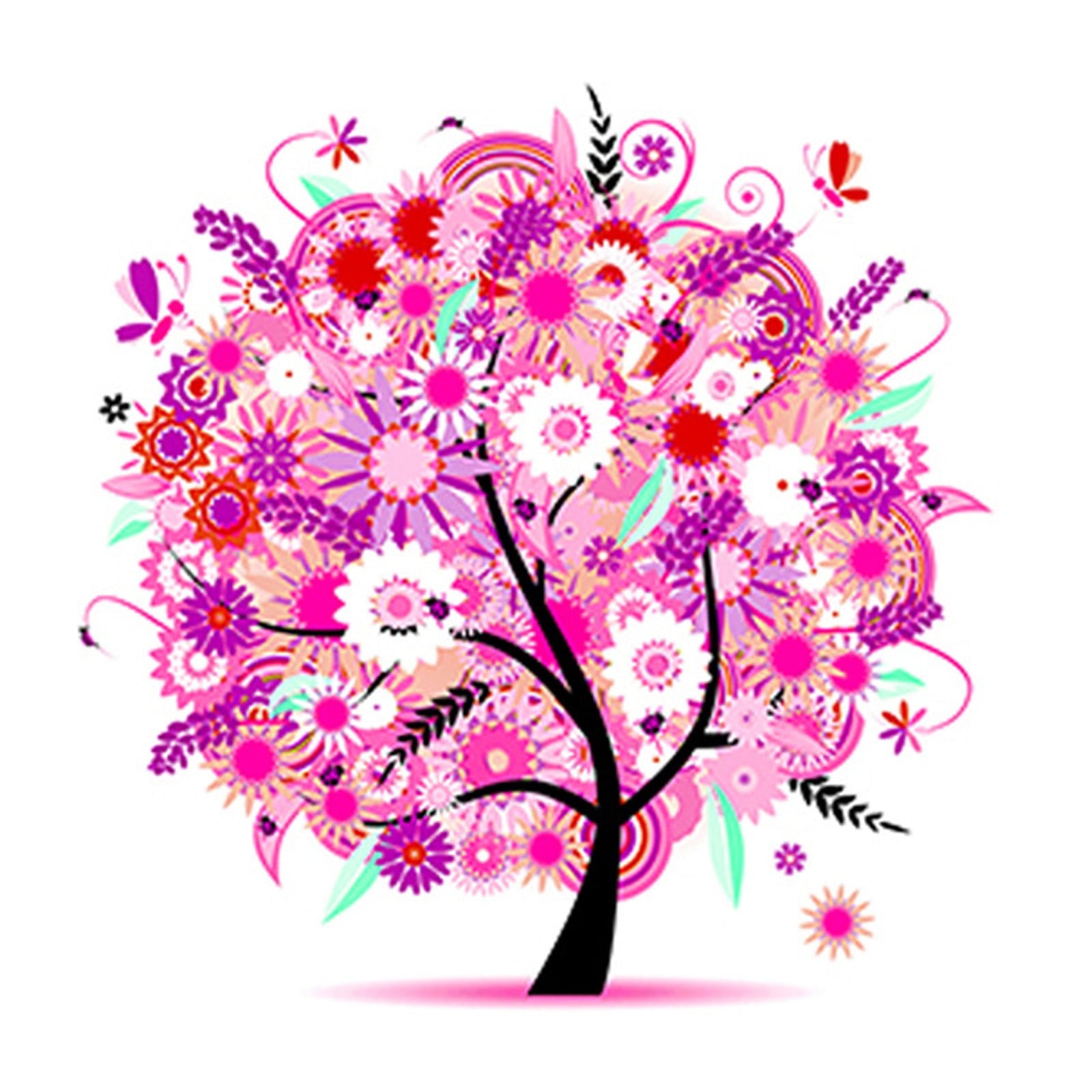 Home Decoration 5d Full Drill Living Room Spring Summer Autumn Winter ...