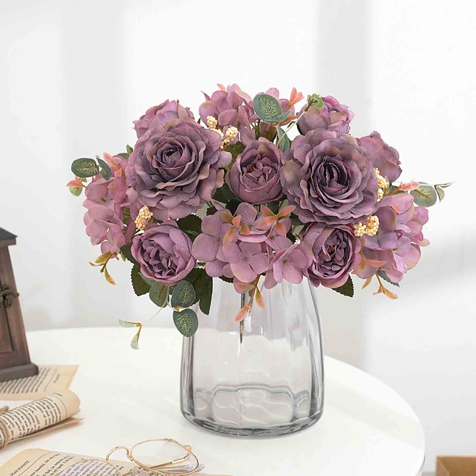 Home Decoration Artificial Peony Flowers Simulation Rose Wedding ...