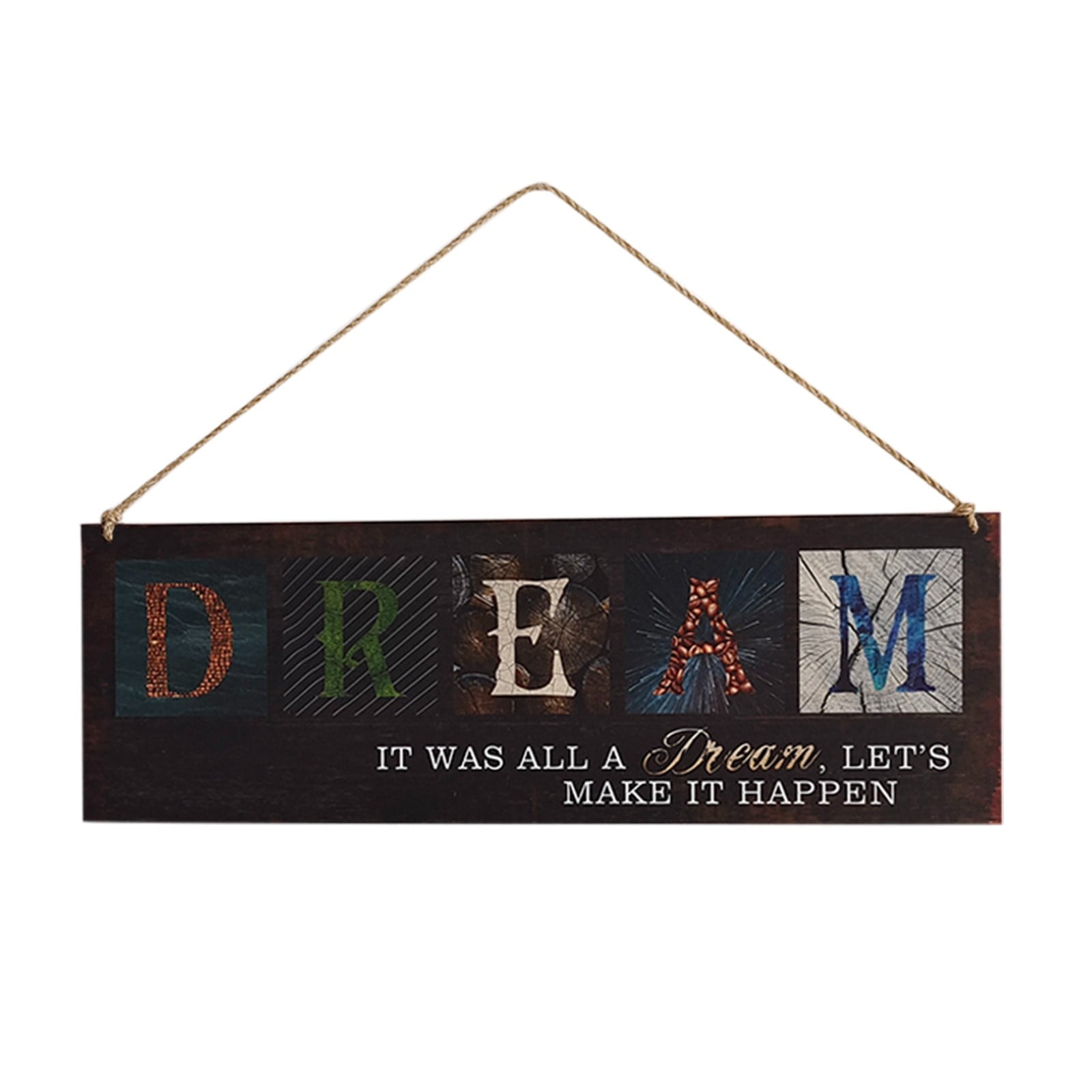 Home Decoration Hangs Personalized Wood Signs Inspirational Wall Art ...