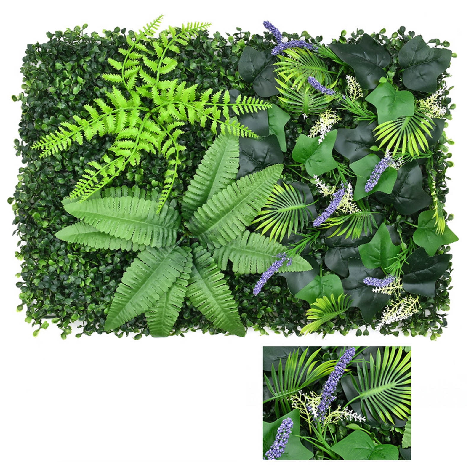 Home Decorations Farmhouse for Living Room Green Plant Wall Simulation ...