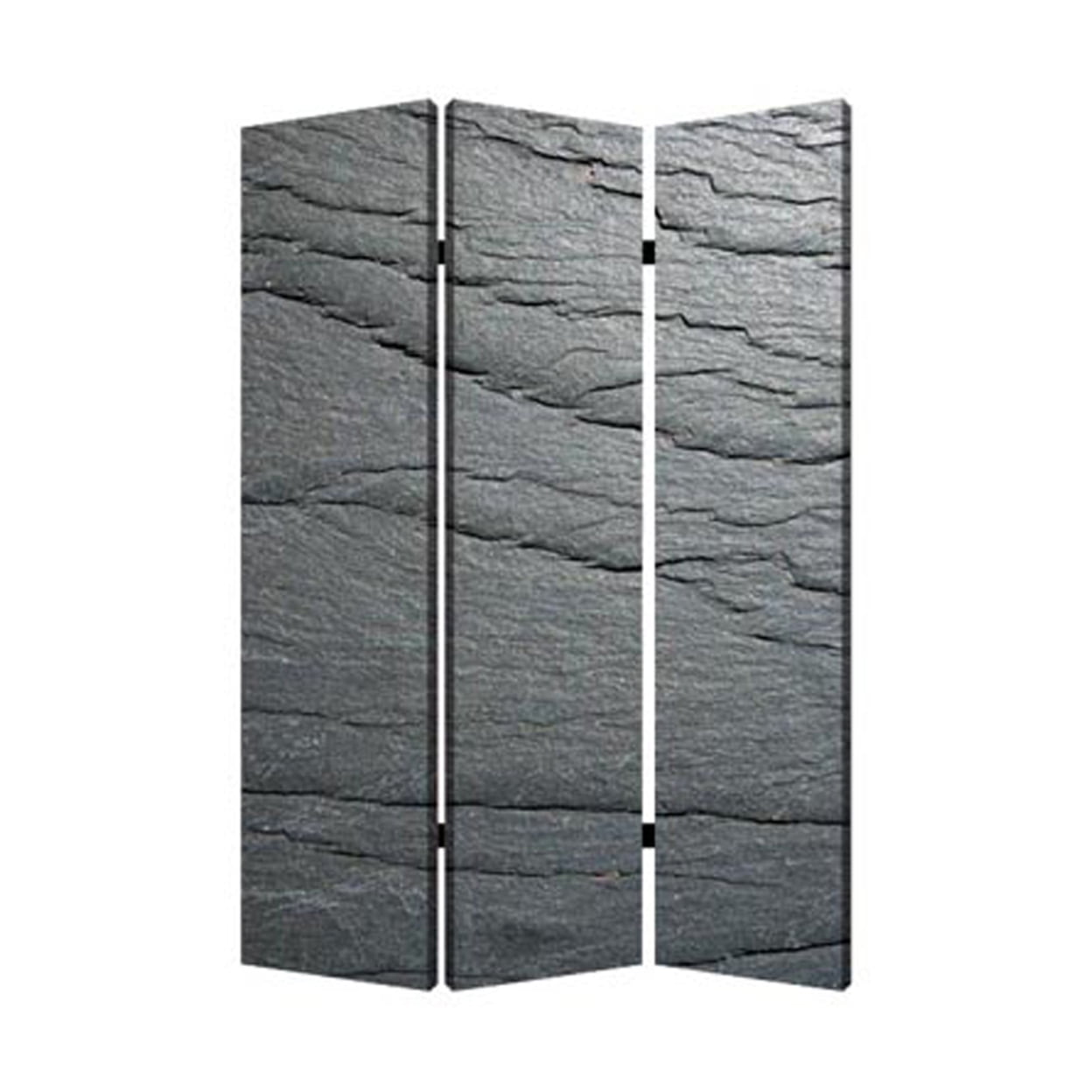 Home Decorative Black Slate Screen Room Divider - 3 Panel - Walmart.com
