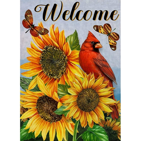 Carson Winter Song Garden Flag, 12.5 x 18 inch Double Sided, Christmas ...