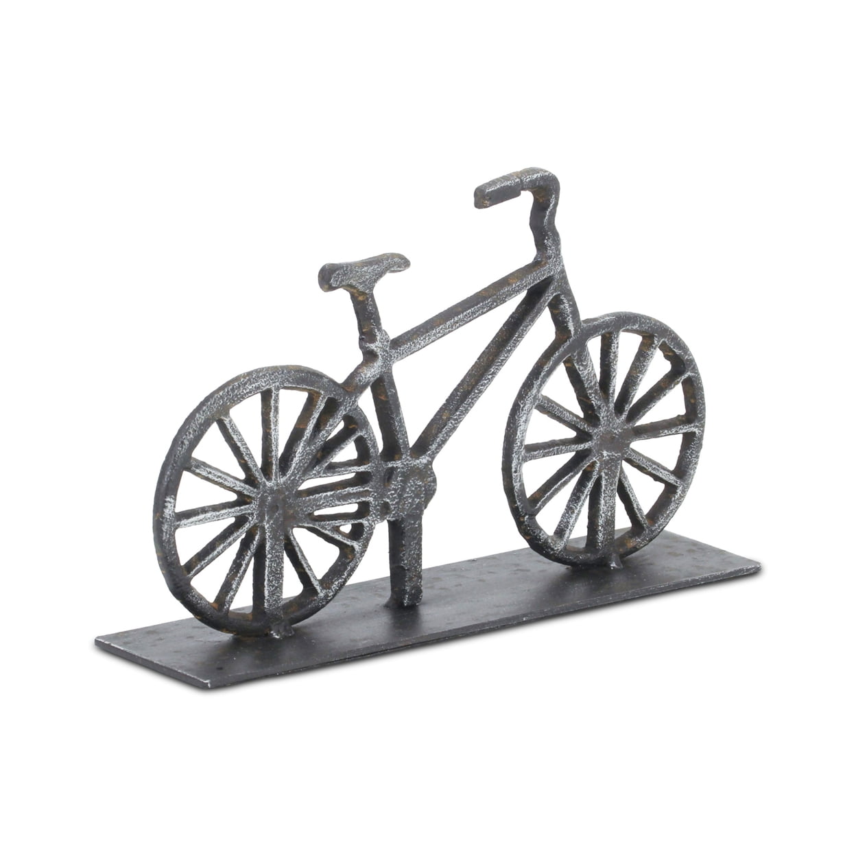 Home Decorative Indoor Cast Iron Bike Table Decor - Black - Walmart.com