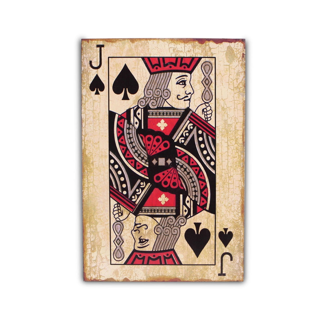Home Decorative Jack of Spades Wall Art - Walmart.com