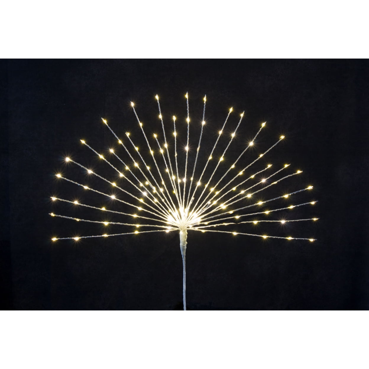 Home Decorative LED Starburst Tree Topper 30"W x 31"H 150 Lights UL ...