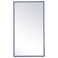 Metal frame rectangle mirror 18 inch in Brass - Walmart.com