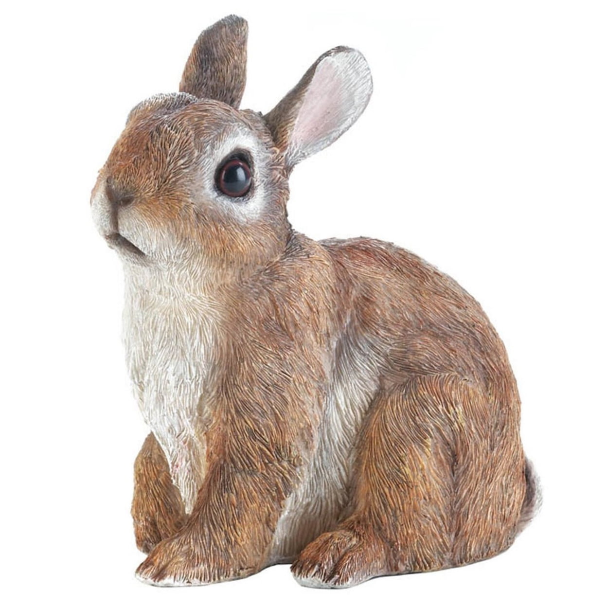 Accent Plus Sitting Bunny Rabbit Statue, Resin Figurine for Lawn ...