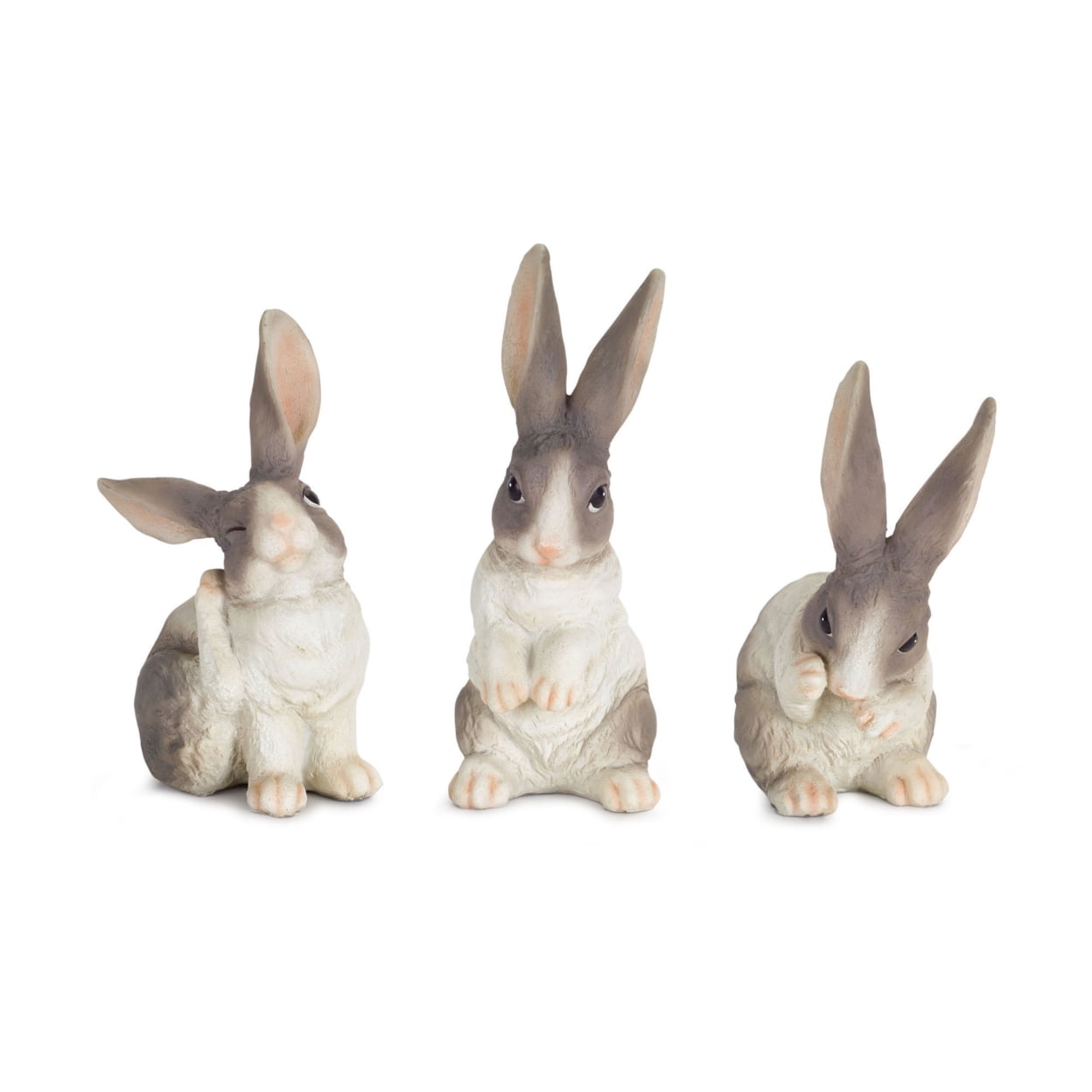 Home Decorative Rabbit (Set of 6) 6.5"H Resin - Walmart.com