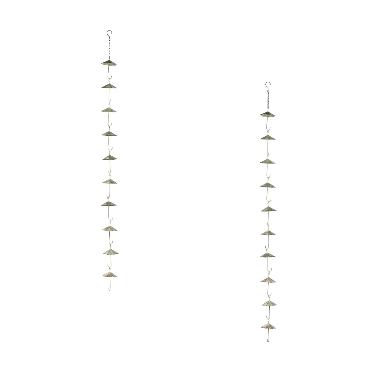 Home Decorative Rain Chain (Set of 2) 72"L Iron - Walmart.com