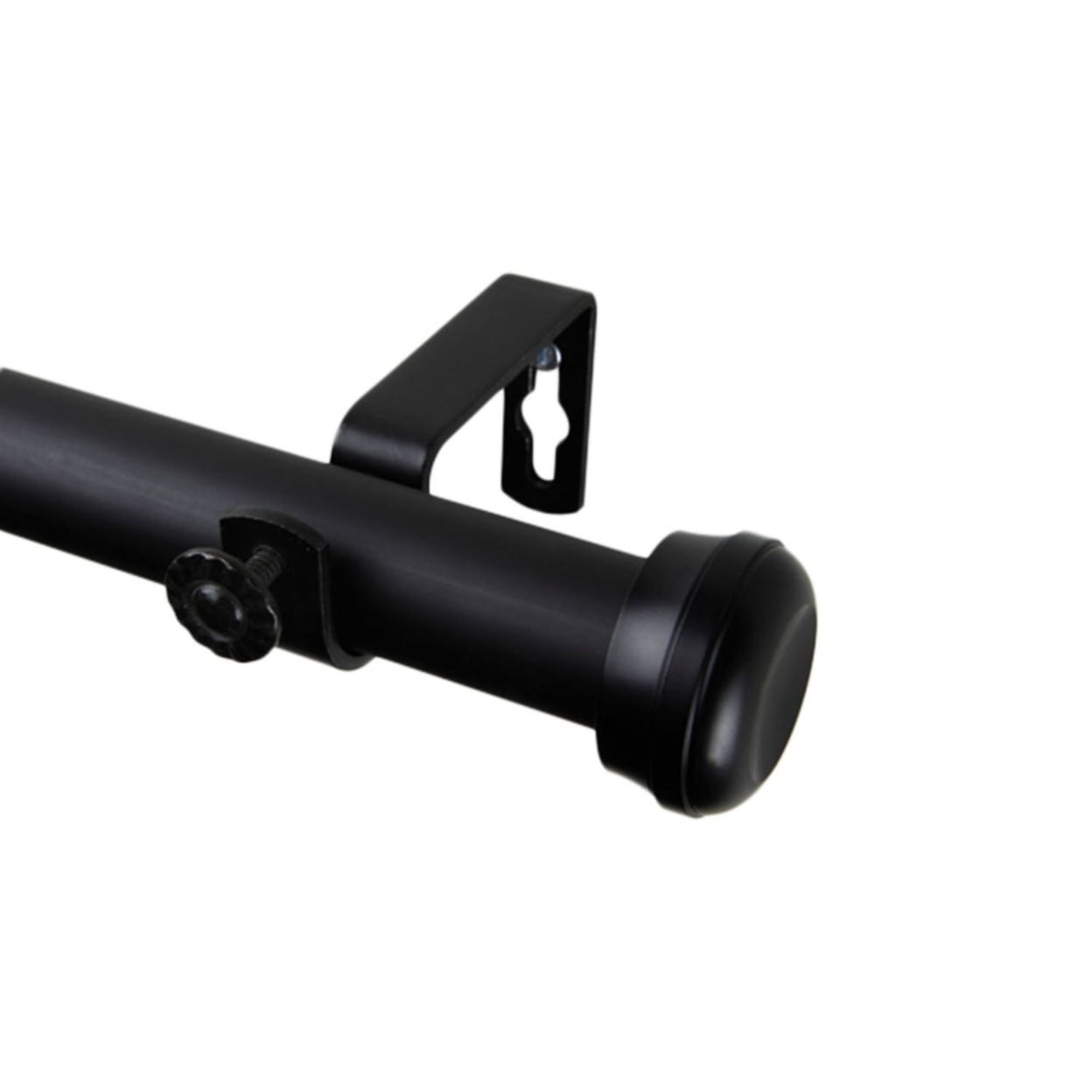 Home Decorative Rosen Curtain Rod 160-240" - Black - Walmart.com