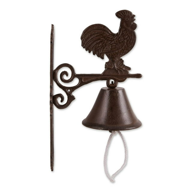 Home Decorative Wall-Mounted Cast Iron Rooster Bell - Walmart.com