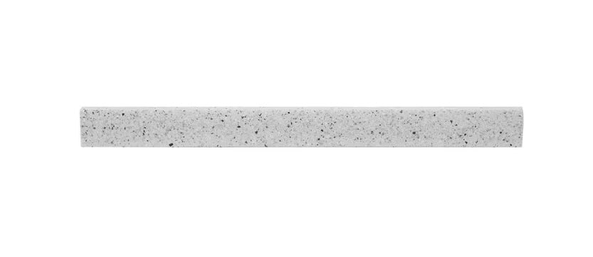 Home Decorators 25 in. W Cultured Marble Vanity Backsplash in Silver ...