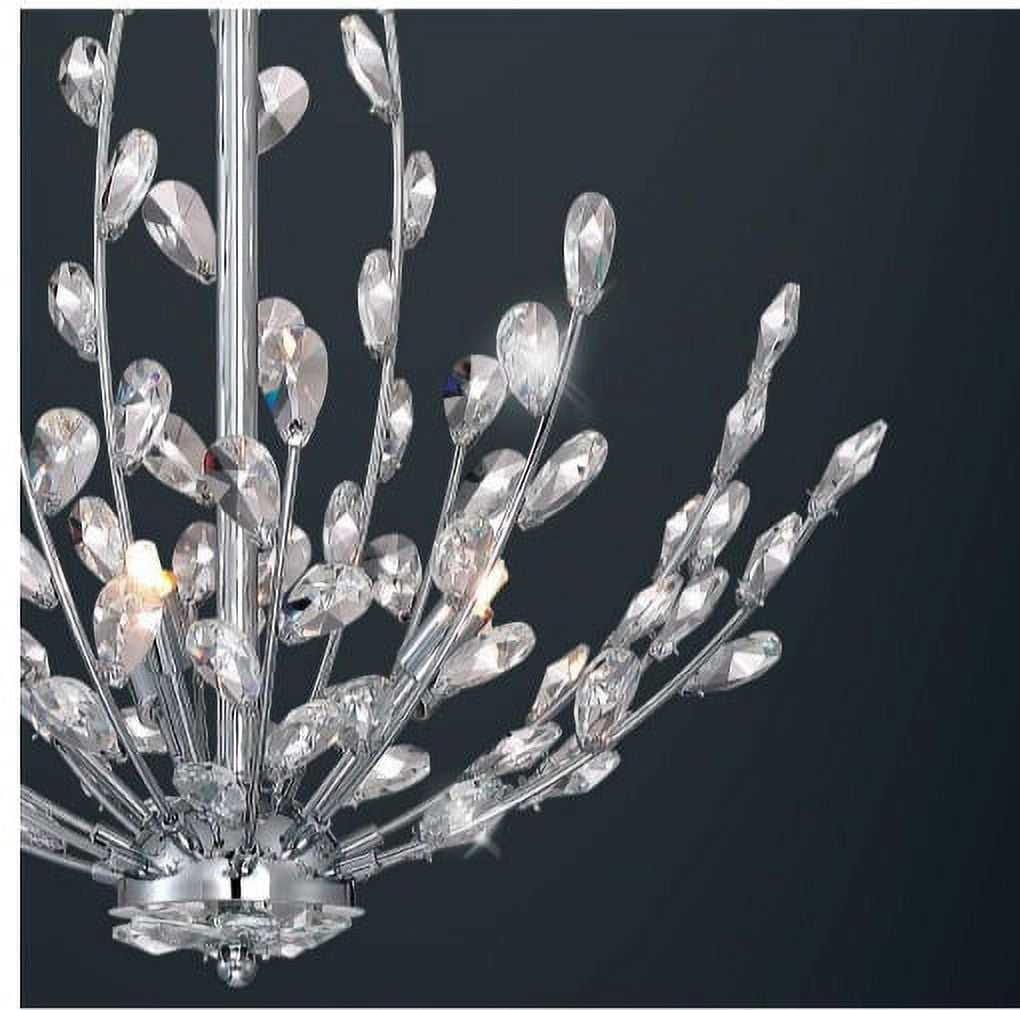 Home Decorators 5-Light Pendant Hetcherson Collection Chrome Finish ...