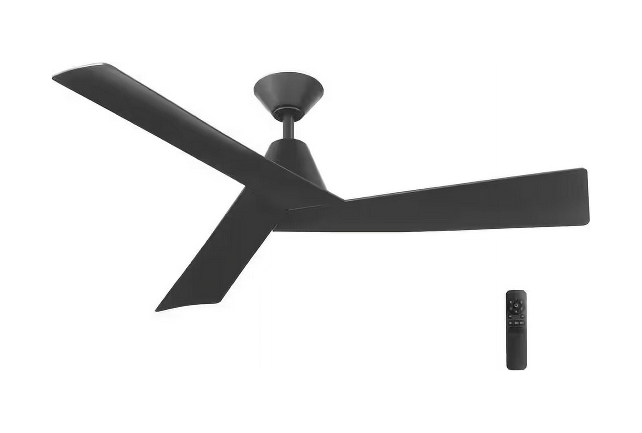 Home Decorators Collection Easton 52 in. Indoor/Outdoor Matte Black ...
