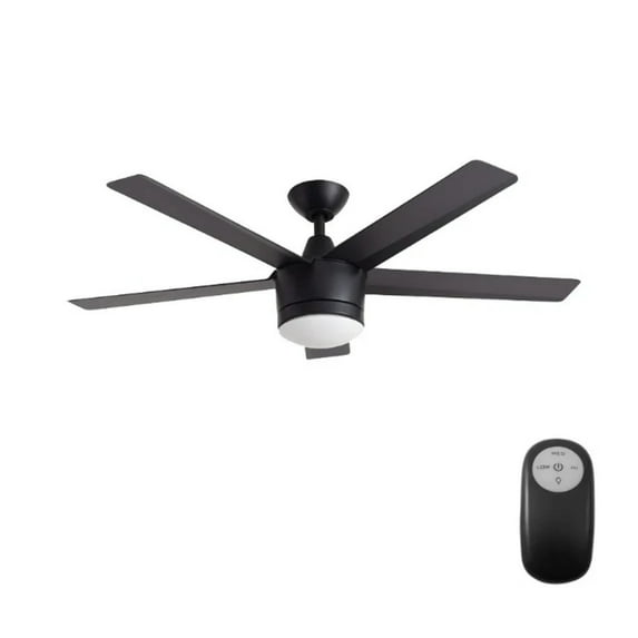 Open Box Home Decorators Collection Merwry 52 in. Integrated LED Indoor ...