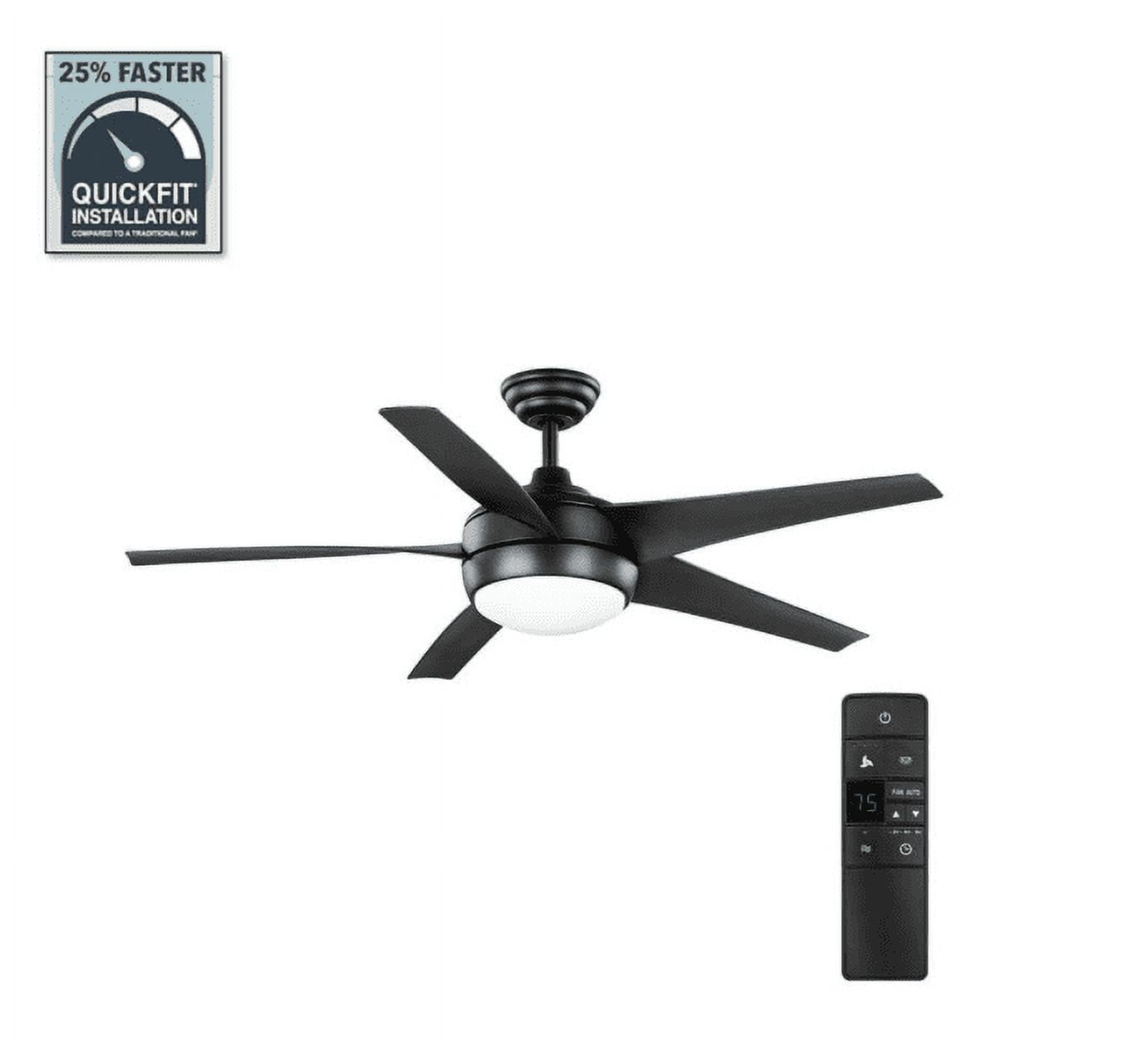 Open Box Home Decorators Collection Windward IV 52 in. Indoor LED Matte ...