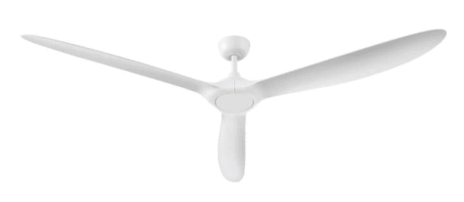 Home Decorators Tager 72 in. Matte White Smart Ceiling Fan with Remote ...