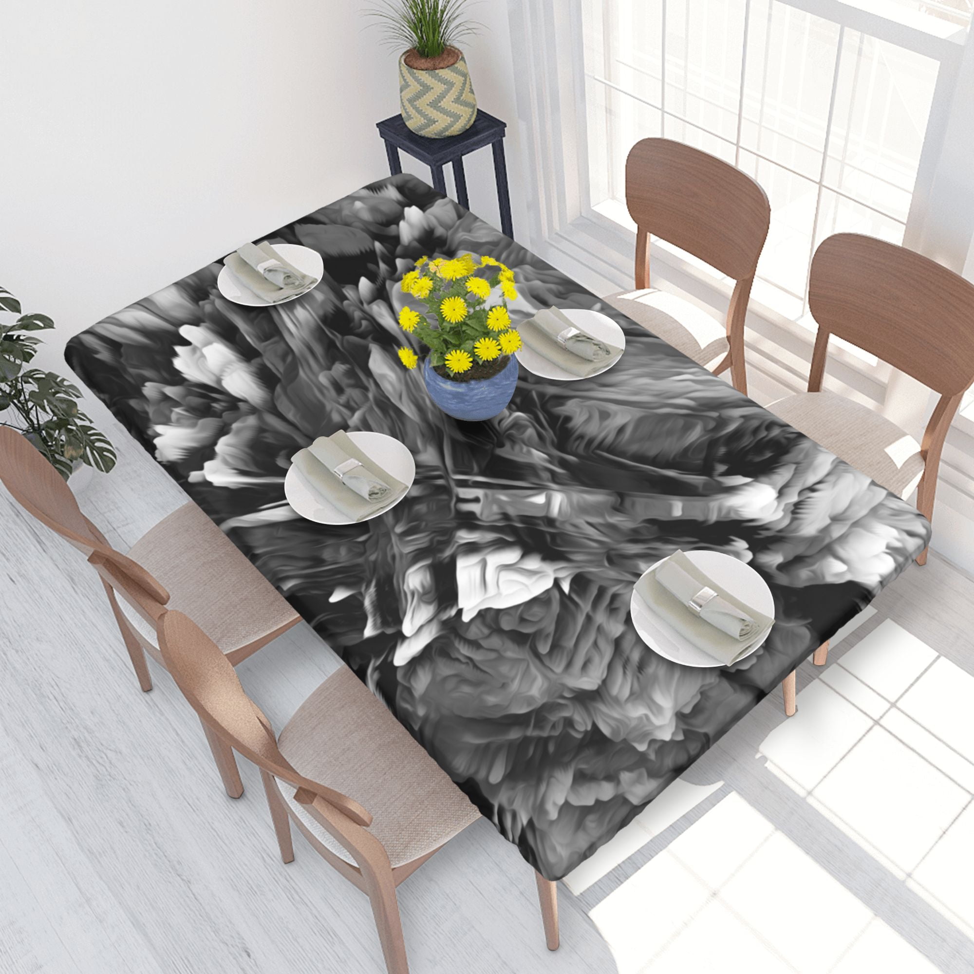 Home Deluxe Tablecloth Abstract Texture Background (9) Waterproof ...