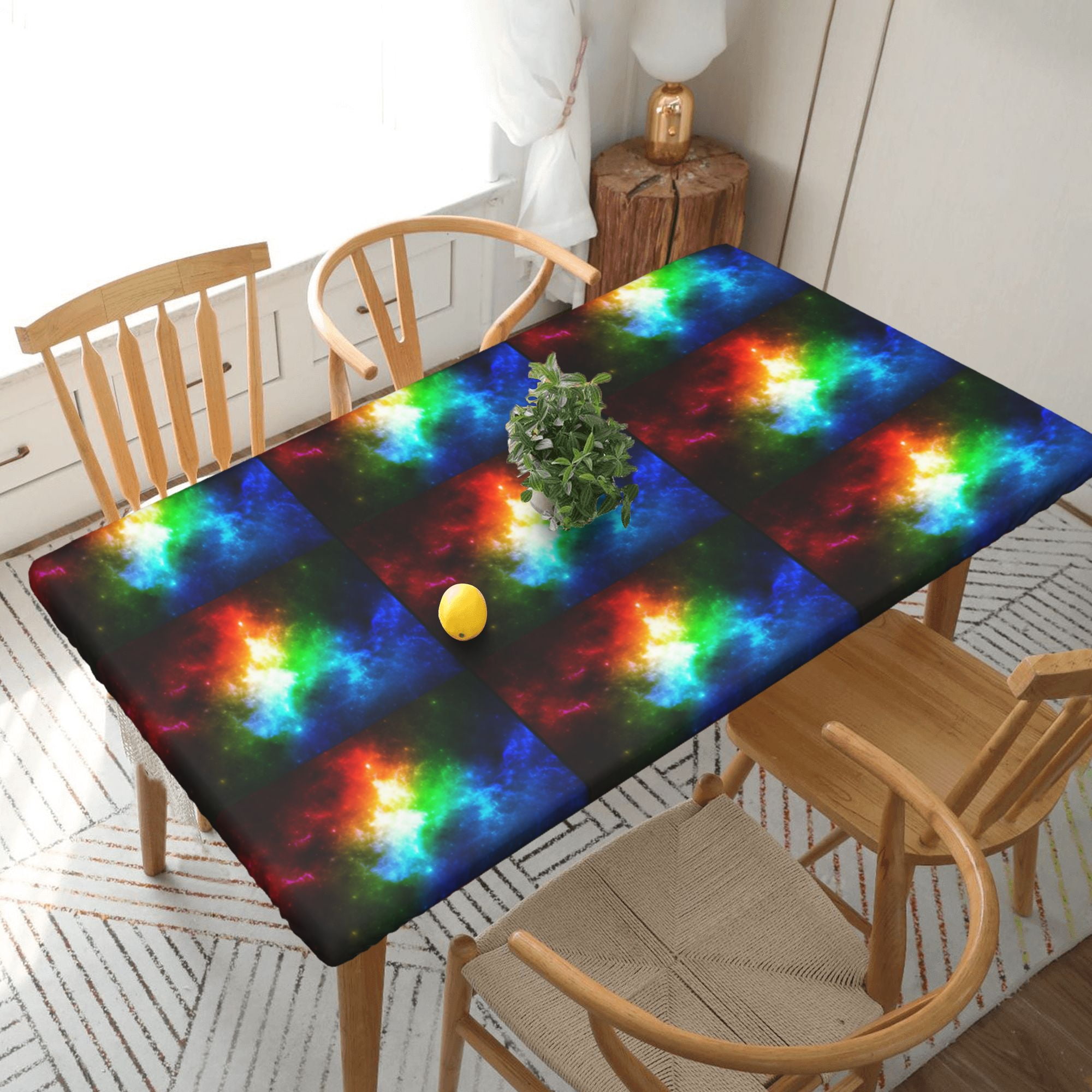 Home Deluxe Tablecloth Rainbow-Wallpaper---Hd-Wallpapers Waterproof ...