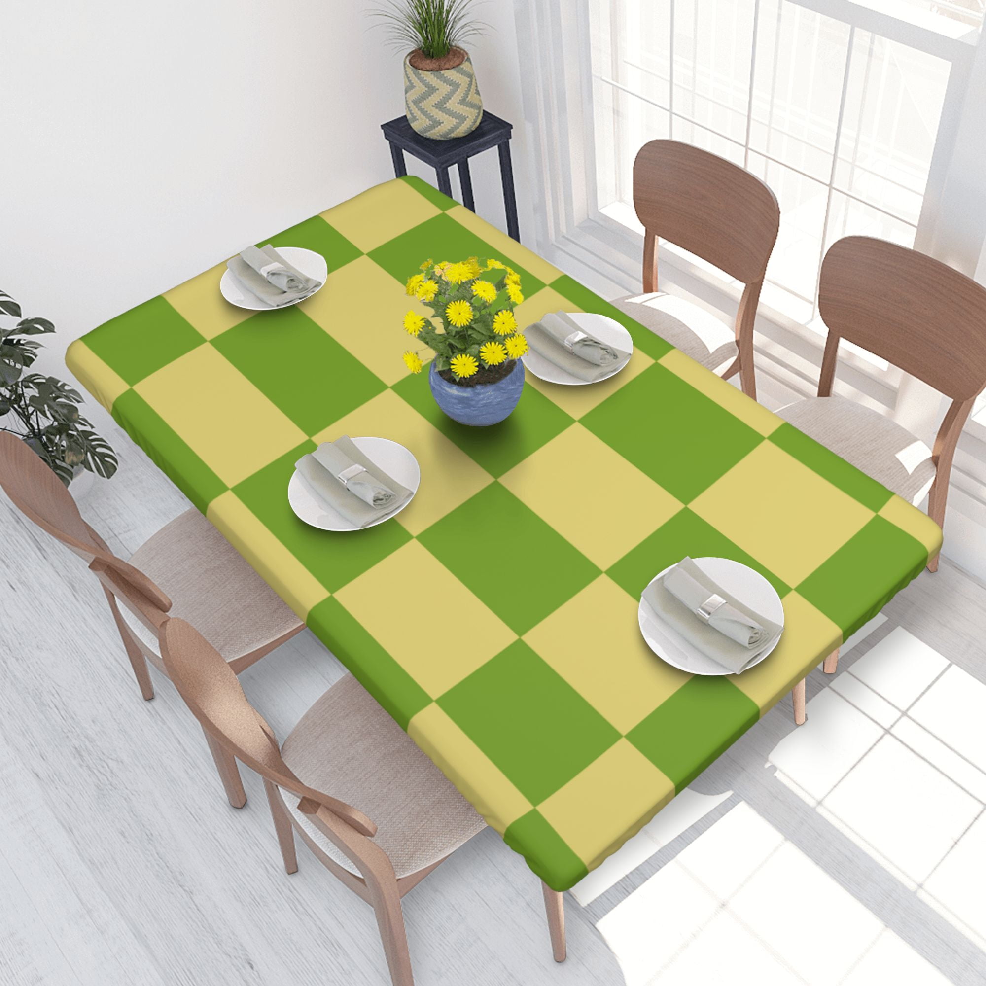 Home Deluxe Tablecloth Seamless Floral Pattern Background (19 ...