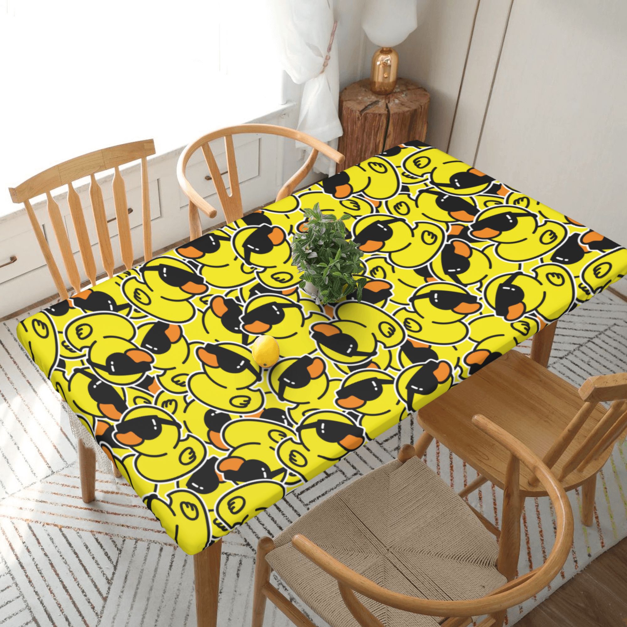 Home Deluxe Tablecloth Sunglasses Little Duck Waterproof Elastic Rim ...