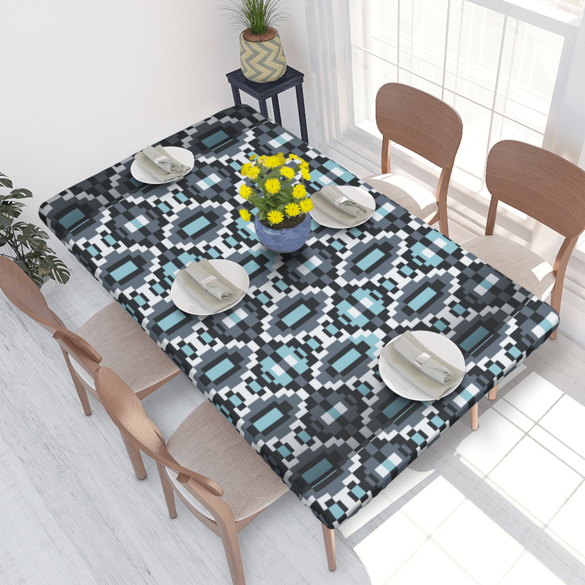 Home Deluxe Tablecloth Vintage Pattern Background (15) Waterproof ...