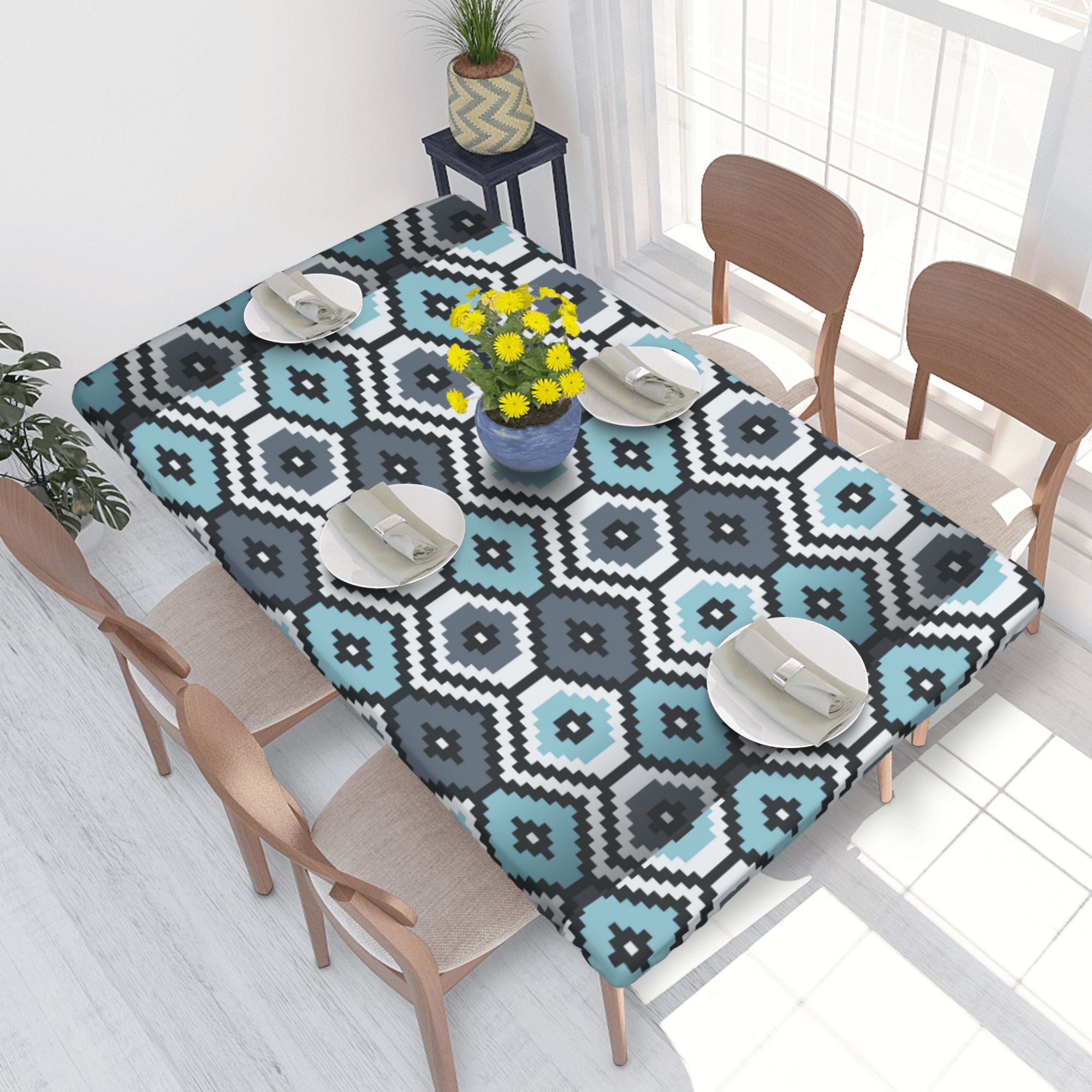 Home Deluxe Tablecloth Vintage Pattern Background (18) Waterproof ...
