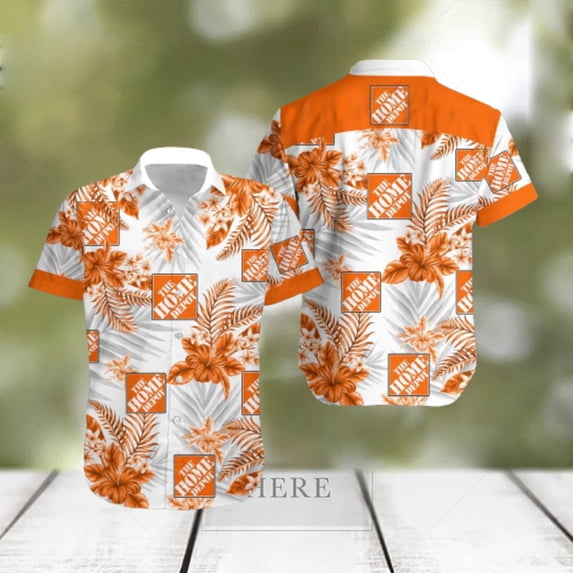 Home Depot 3D Tropical Flower Hawaiian Shirt Men And Women Gift ...