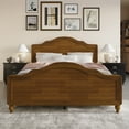 Home Design Hinton Full Platform Bed, Brown - Walmart.com