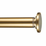 Home Details 42" to 74" Adjustable Straight Shower Curtain Tension Rod ...