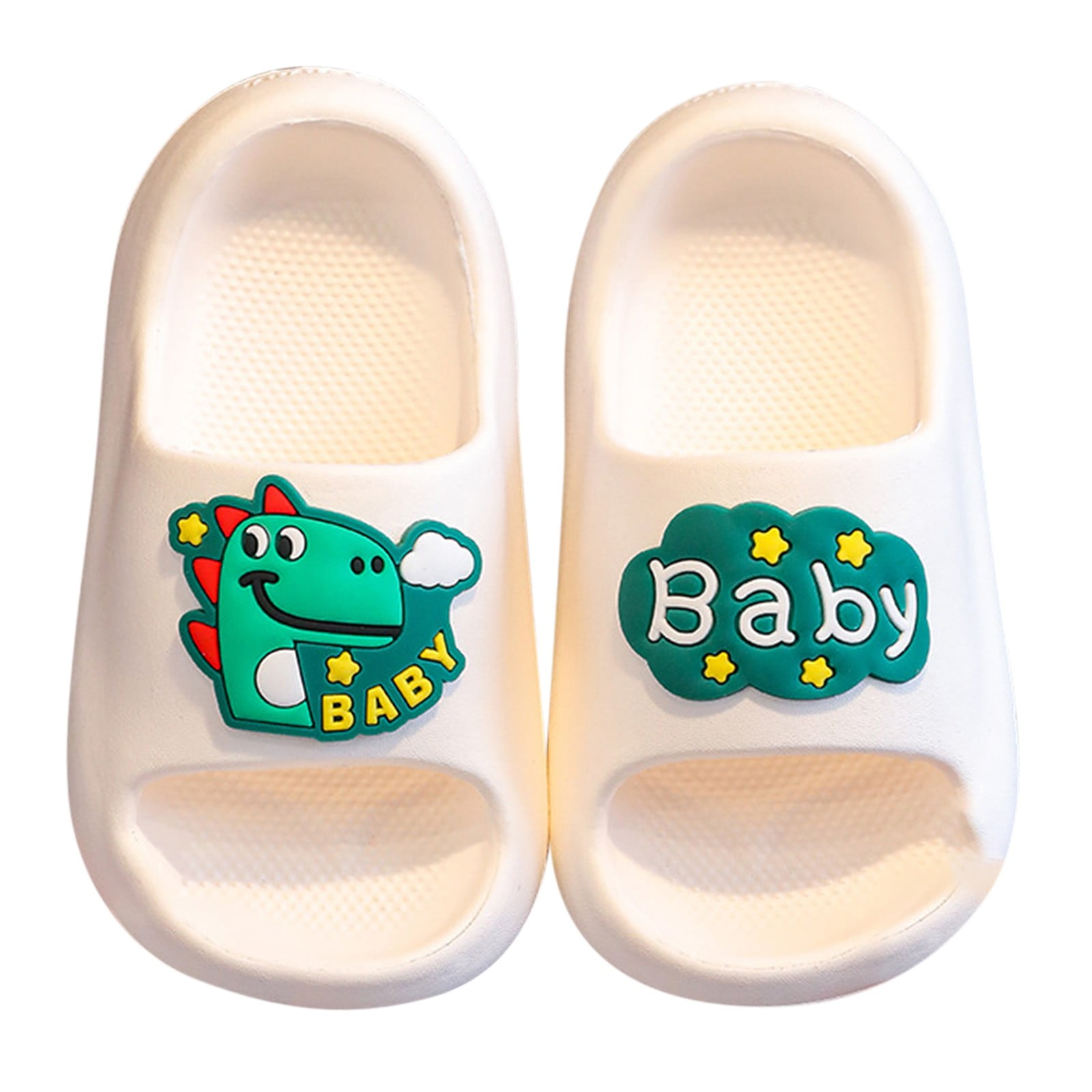 Home Dinosaur Slippers For Children KidsChildren Slippers Cartoon Soft Sole In Summer ...