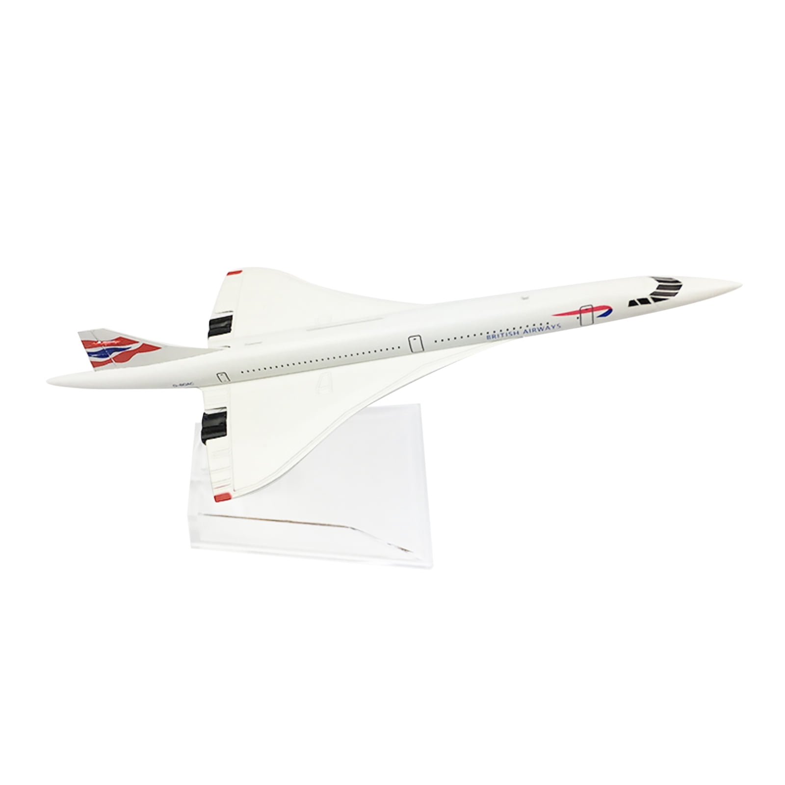 Home Display Toy High Simulation 1:400 Scale British Concorde Model ...