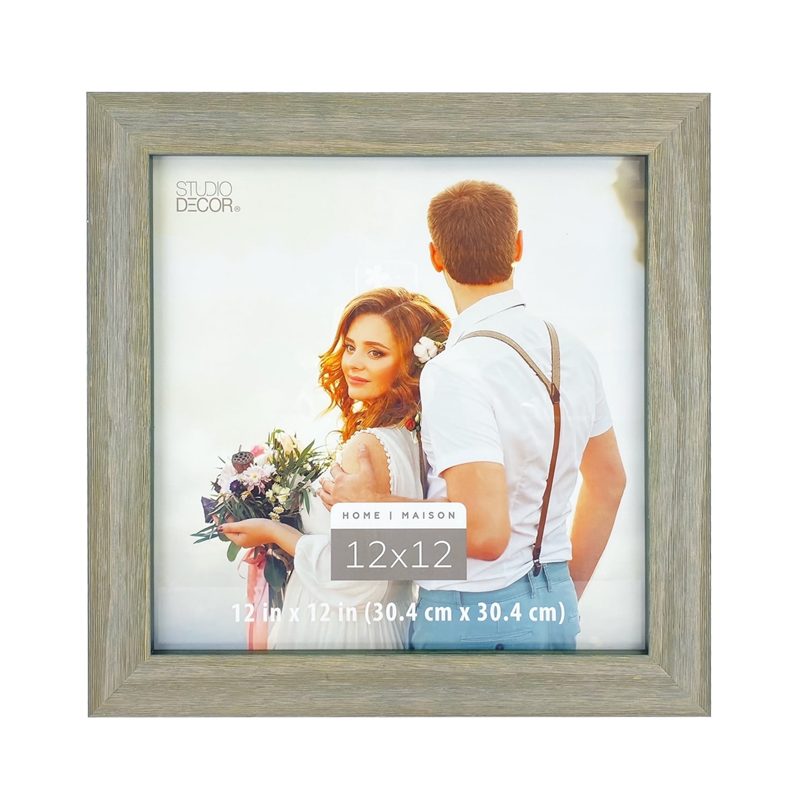 Home Distressed Gray Barnwood Frame by Studio Décor® - Walmart.com