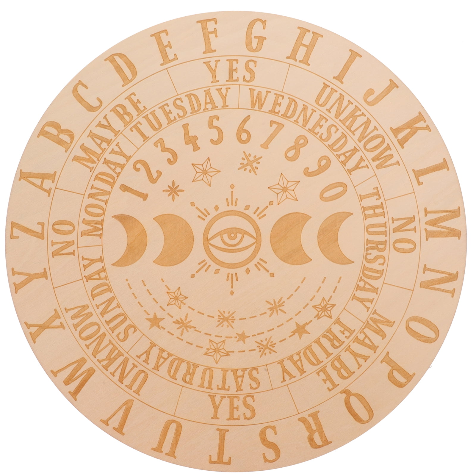 Home Divination Prop Witch Supplies Wooden Crafts Wheel of The Year for ...