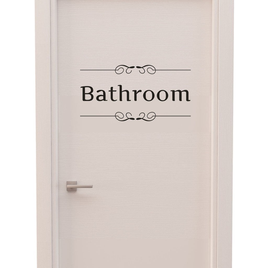 Home Door Sign Stickers Front Door Princess Letter Home Decor Wall ...