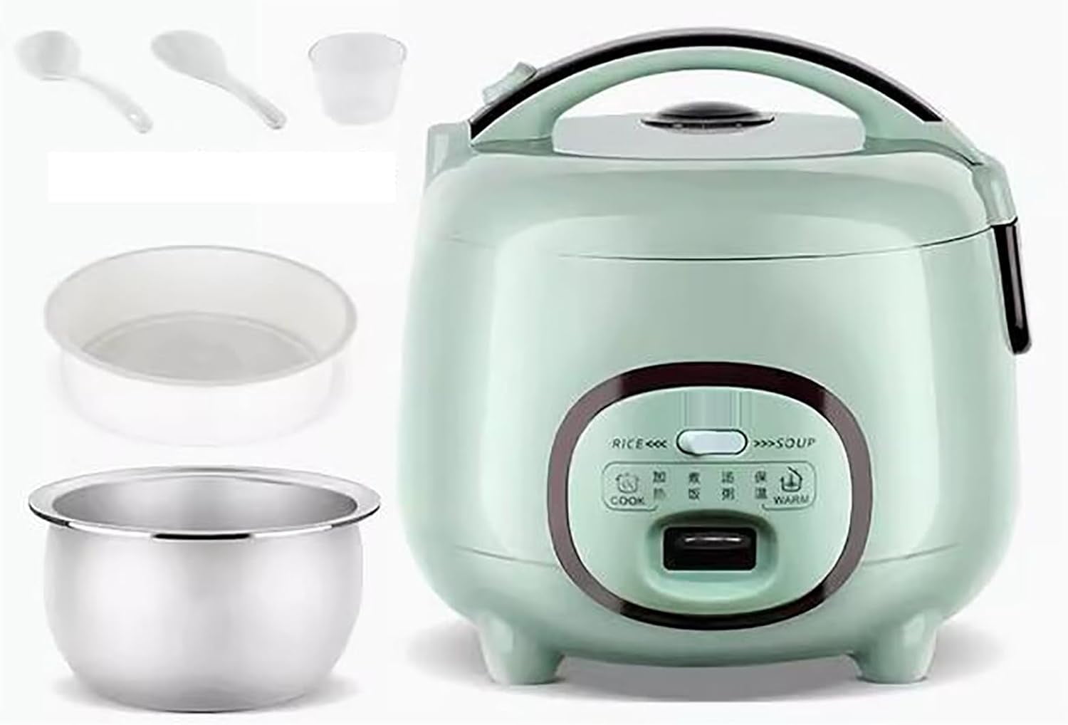 Home Dormitory Rice Cooker, Ceramics Non-stick Inner Pot, for 1-8 ...