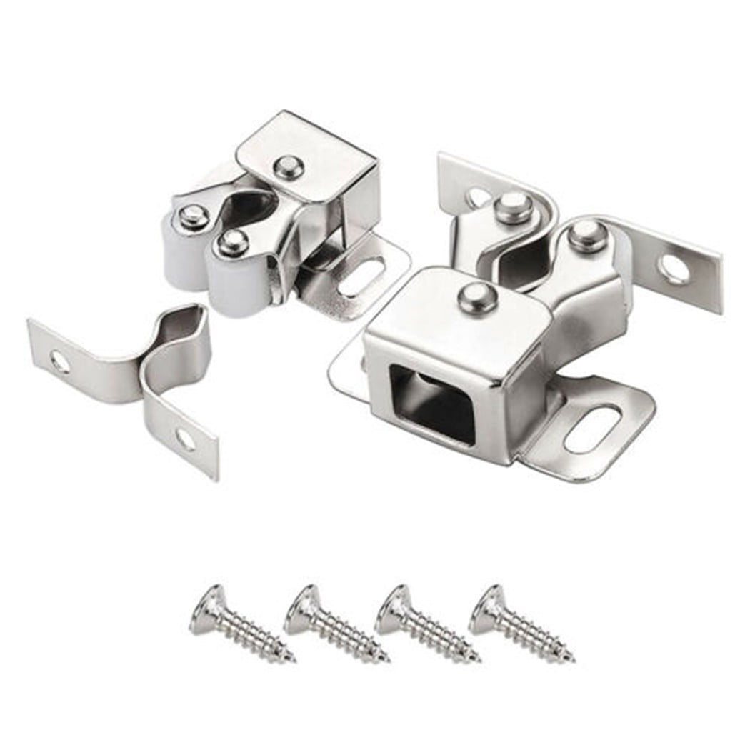 Home Double Ball Roller Catches Cupboard Cabinet Door Latch Locks ...