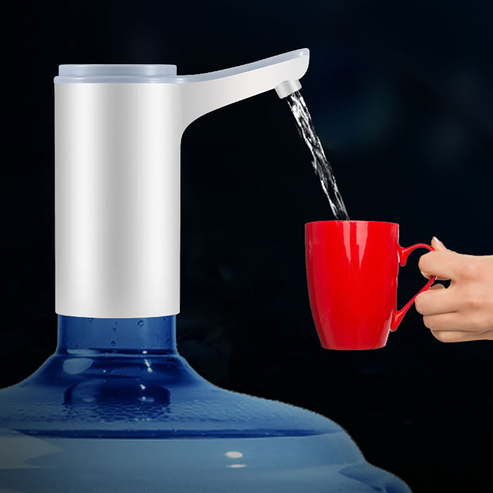 Home Drinking Water Electric Water Dispenser USB Rechargeable Faucet ...