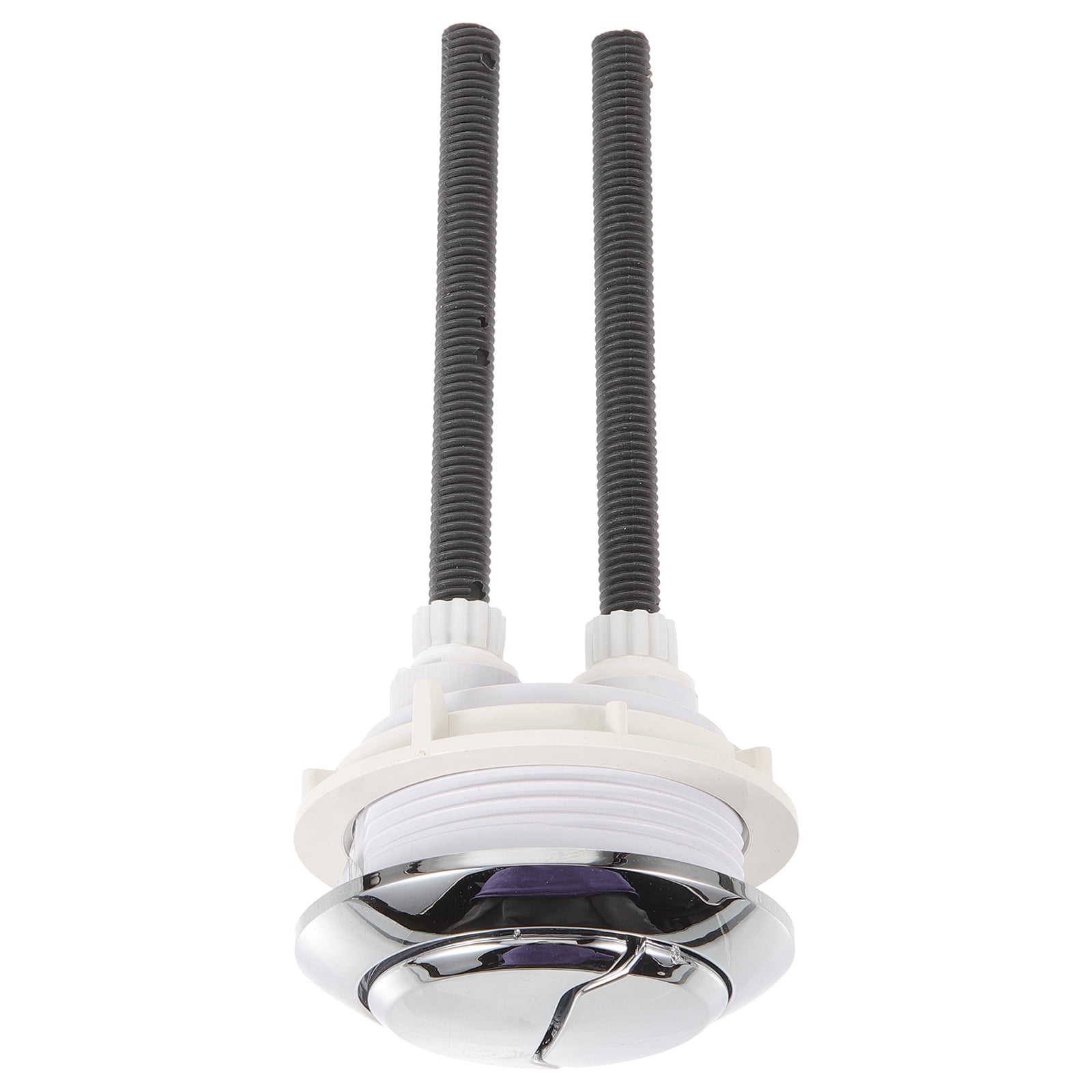 GOOHOCHY Toilet Press Button Silver ABS 1Pack For - Walmart.com