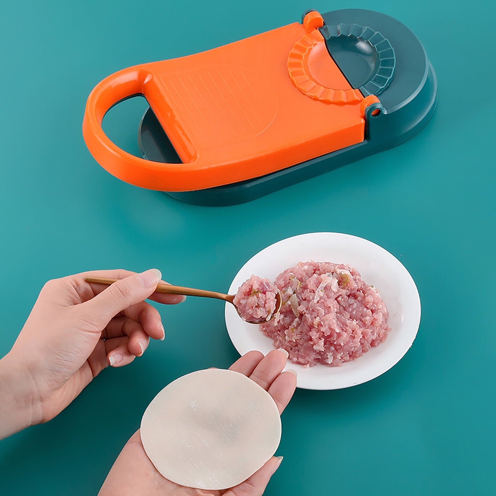 Home Dumpling Skin Artifact DIY Dumpling Maker 2 In 1 Portable Dumpling ...