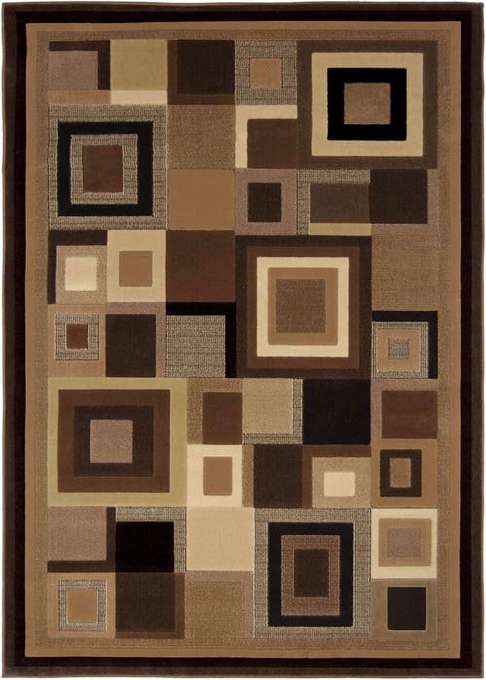 Home Dynamix Area Rugs: Catalina Rug: 4467-469 Brown: 7'8"x10'7 ...