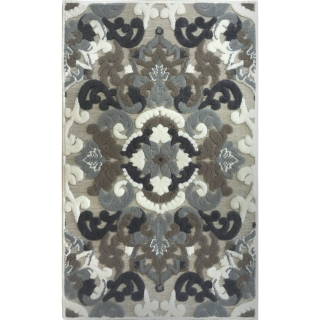 Home Dynamix Arrington Collection Chenille Transitional Area Rug for ...