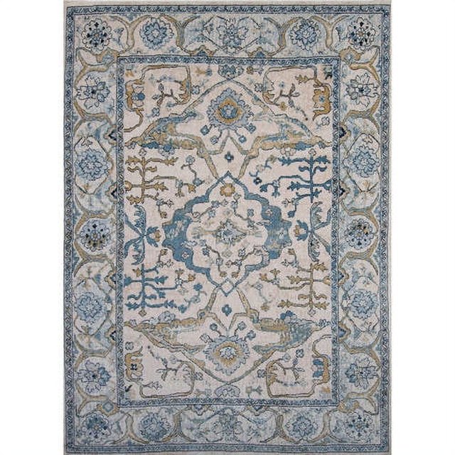Home Dynamix - Denim Collection Transitional Area Rug for Modern Home ...