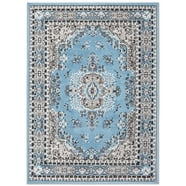Home Dynamix Premium Aydin Traditional Diamond Floral Area Rug, Blue ...