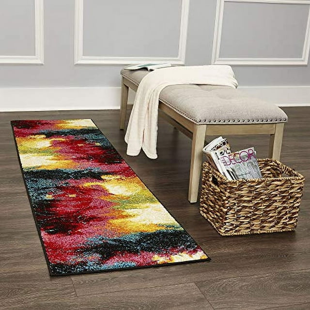 Home Dynamix Splash Mondrian Abstract Area Rug, Multi, 1'9"x7'2 ...