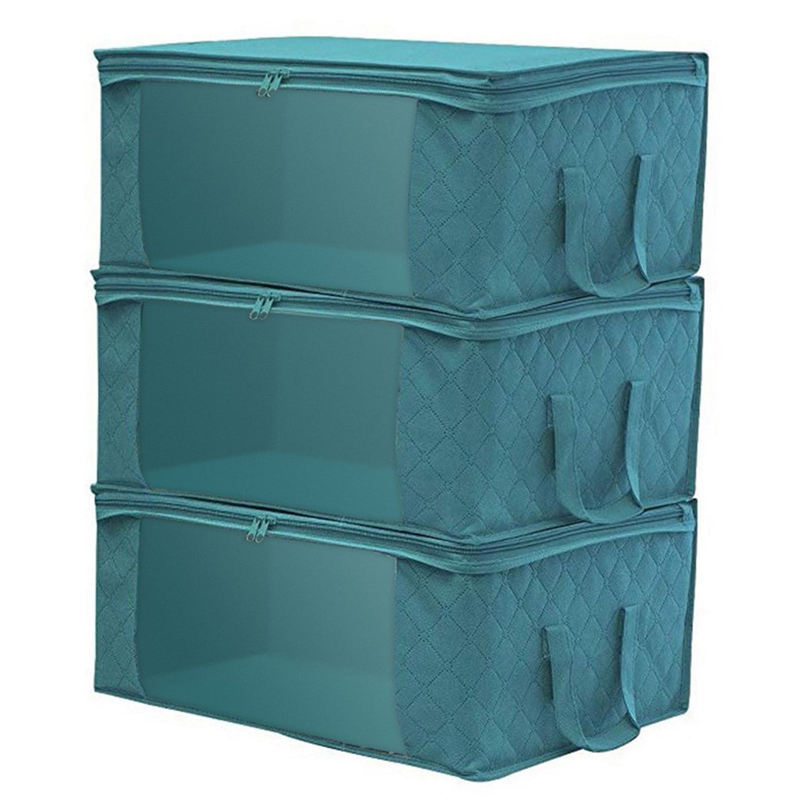 VSONTOR Home Closet Storage Bags for Clothes, Blankets, Foldable ... VSONTOR Home Closet Storage Bags for Clothes, Blankets, Foldable ...