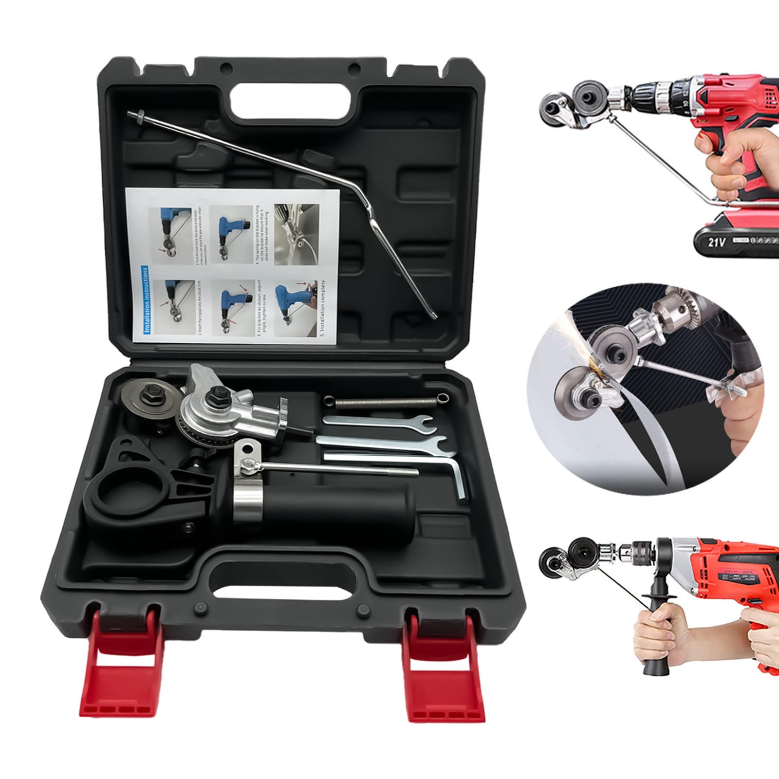 Home Electric Drill Conversion Accessories Sheet Cutter Scissors Sheet ...