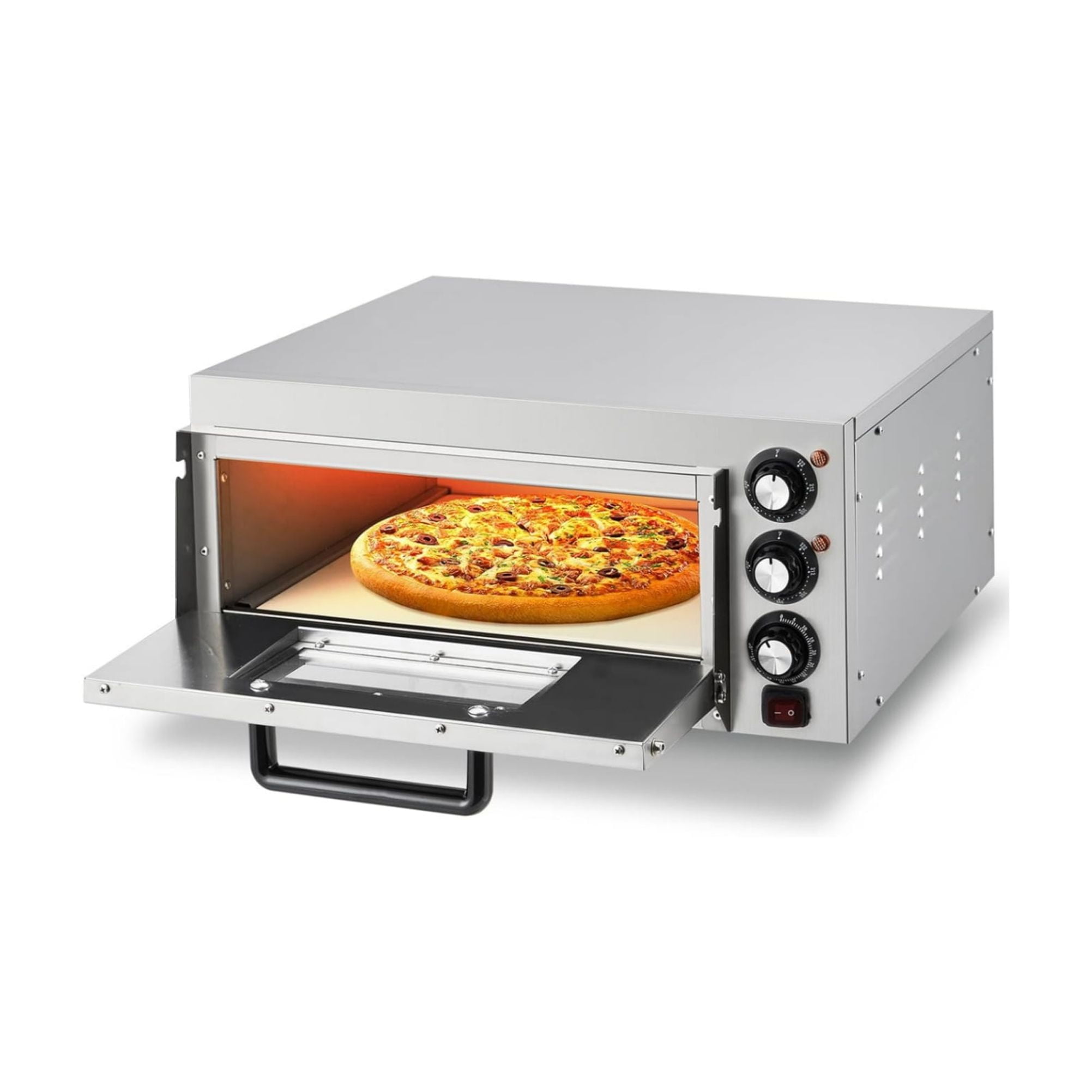 Home Electric Pizza Oven,Commercial Pizza Oven Countertop, Stainless ...