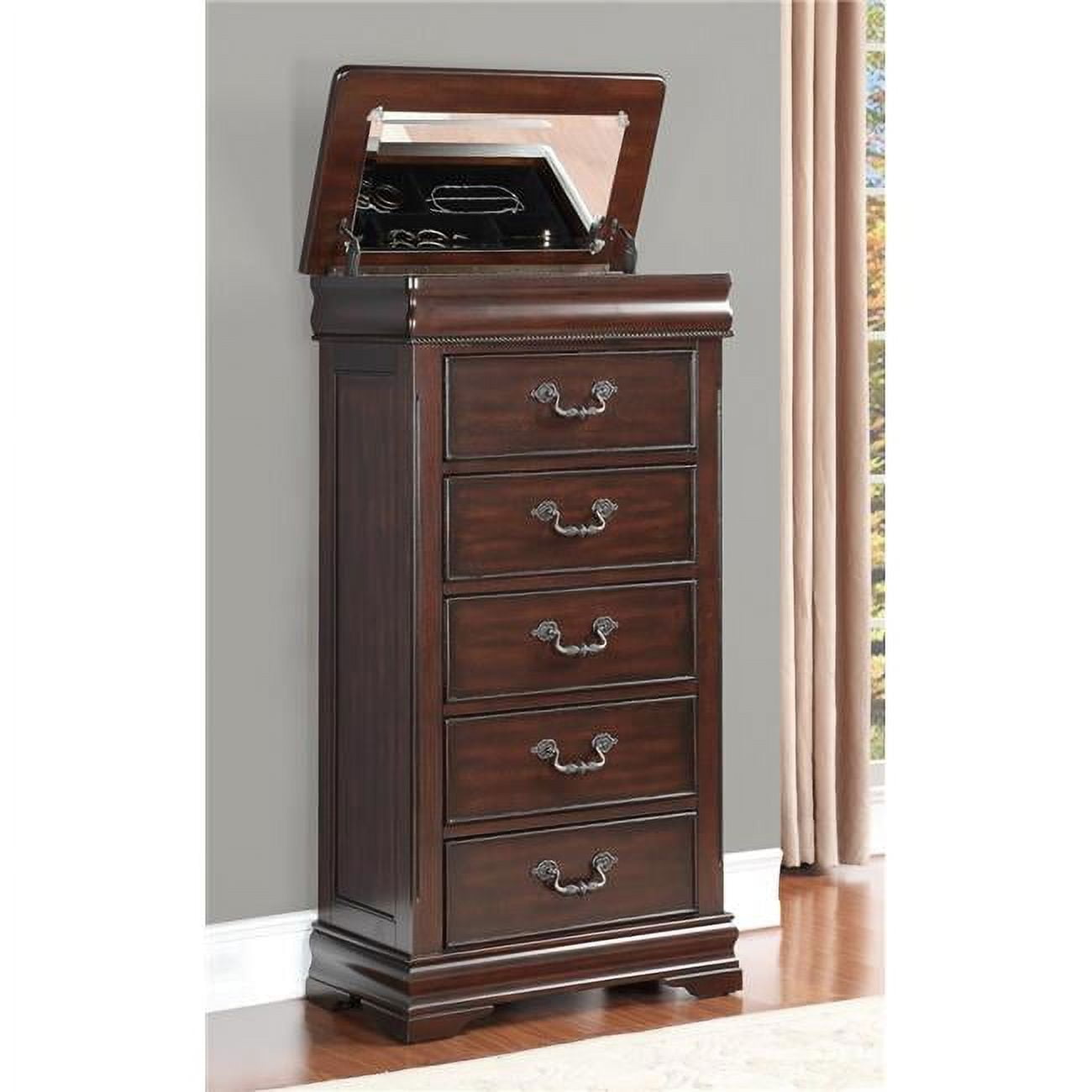 Home Elegance 1869-12 52 x 15.75 x 28.25 in. Mont Belvieu Lift-Top ...