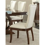 Home Elegance 5562S 40.5 x 23.5 x 20.5 in. Oratorio Side Chair - Cherry ...